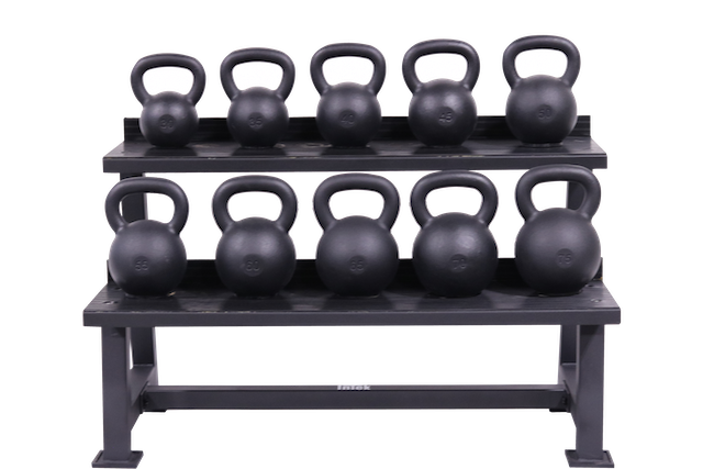 Intek Strength - Kettle Bell Rack | Garage Gym Outfitters