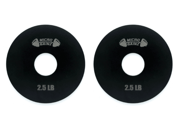 Micro Gainz - Steel Olympic Weight Plates (Pair)| Garage Gym Outfitters